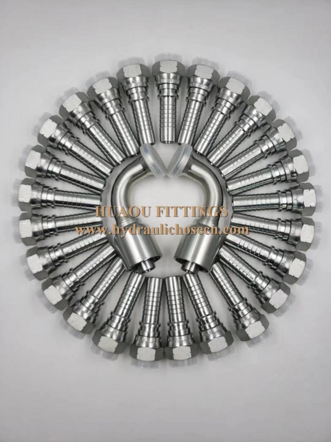 Hydraulic fittings, Metric, JIS, JIC, ORFS, BSPT, SAE, NPT hose fittings, ferrules, adapters ...