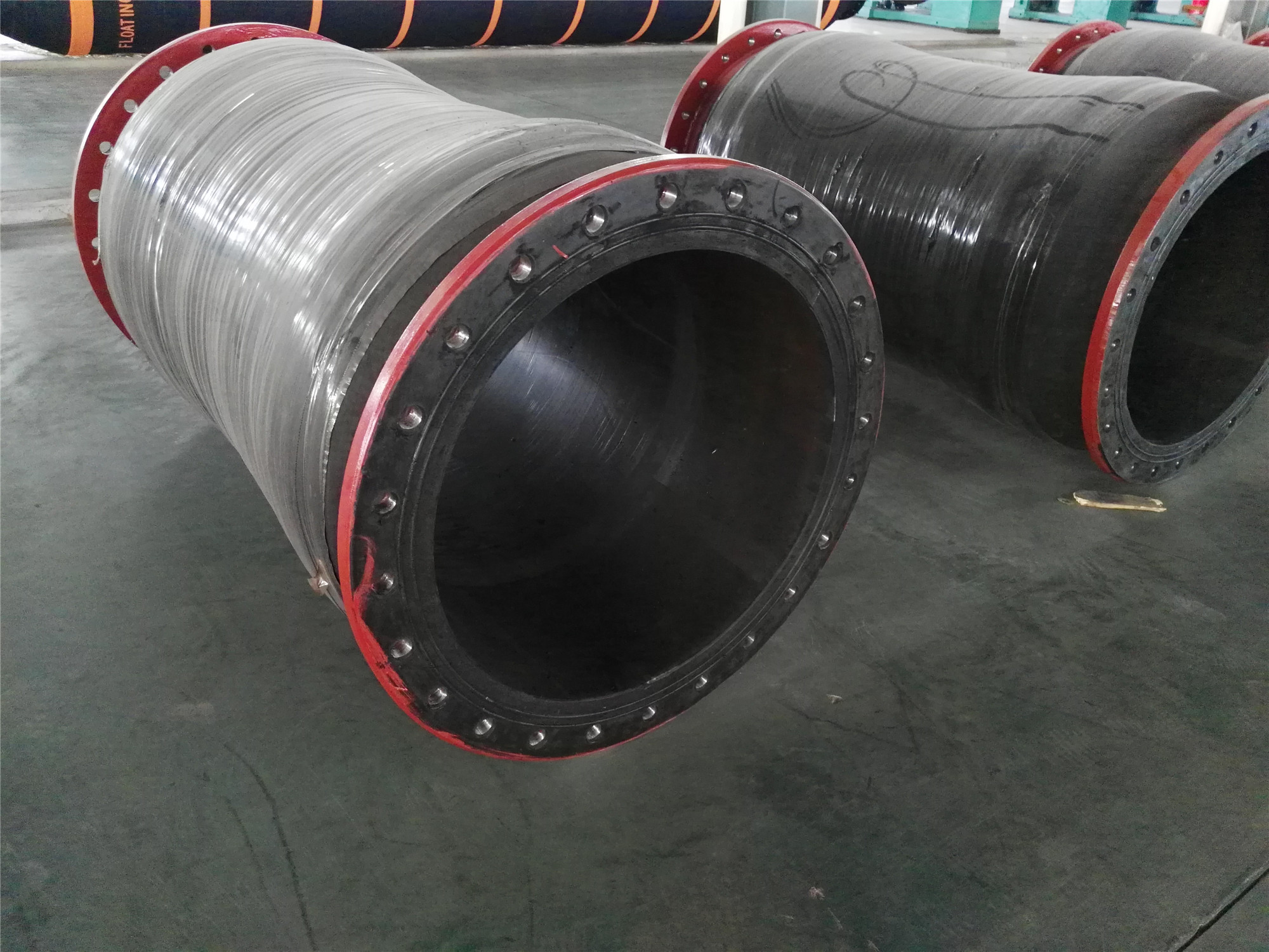 flange suction dredging hose